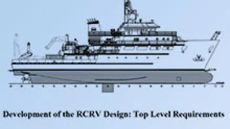 Regional Class Research Vessel Ship Design | College of Earth, Ocean ...