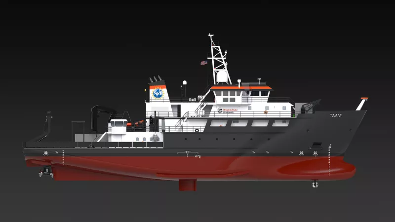 Regional Class Research Vessel Ship Design | College of Earth, Ocean ...