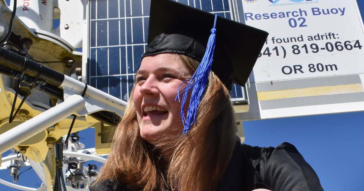 From land-locked to sea legs: Oceanography major Athena Abrahamsen sets ...